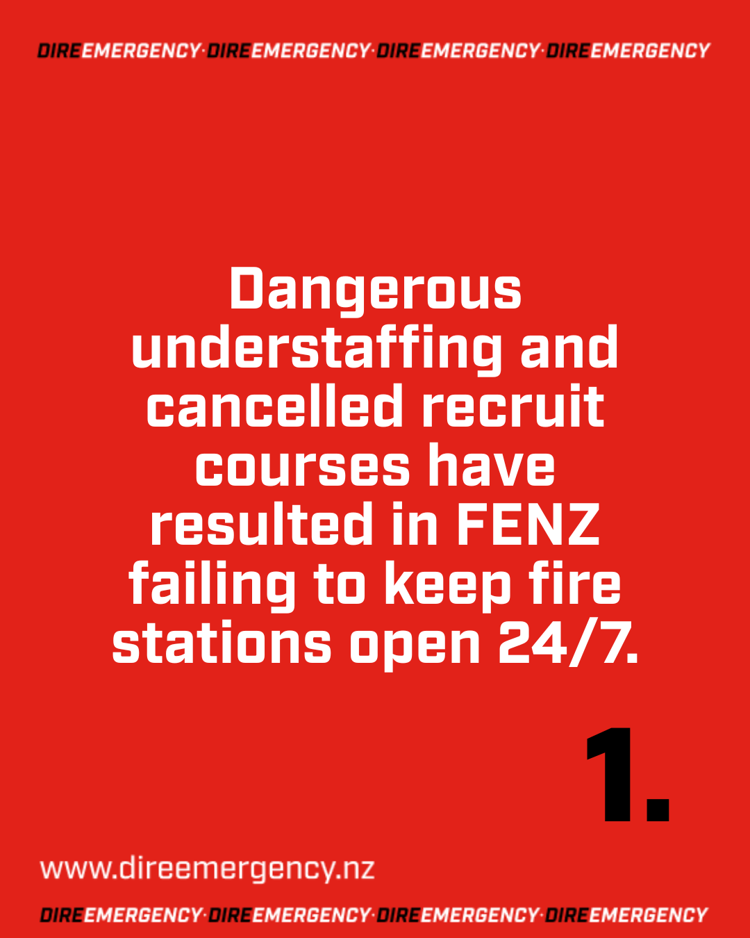 DIRE EMERGENCY - Fighting for your fire service - NZPFU