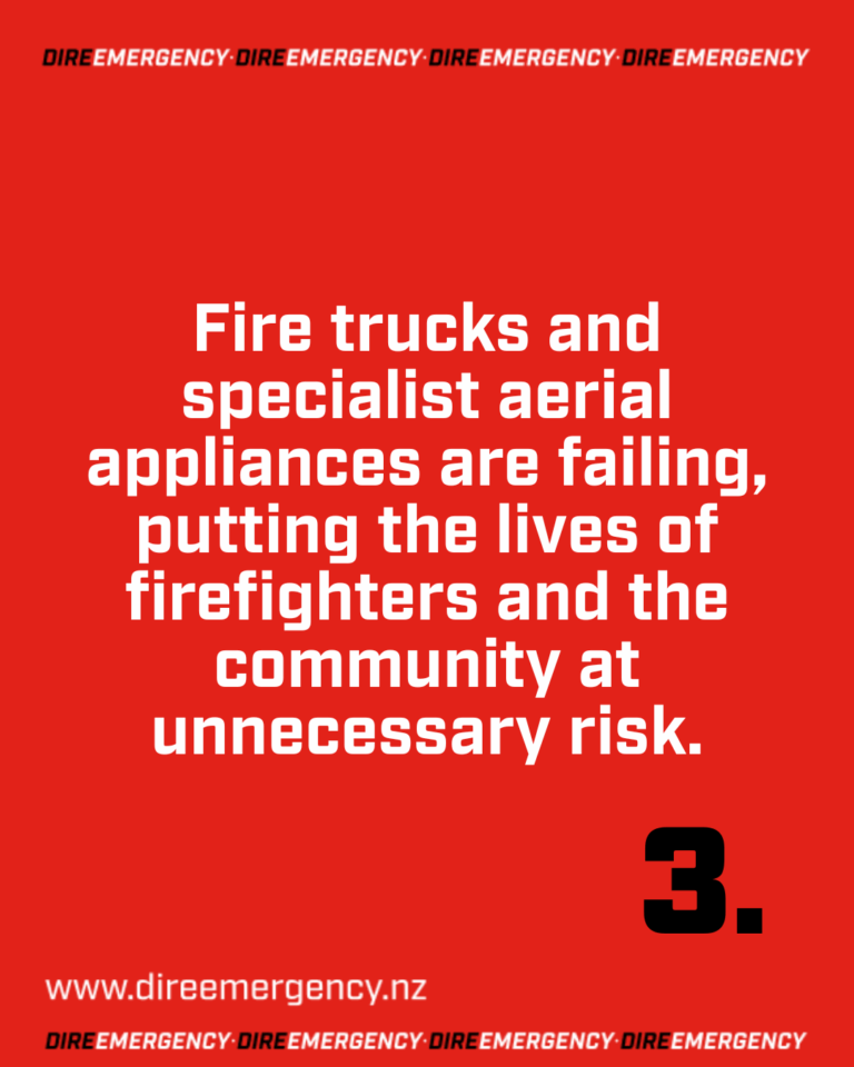 DIRE EMERGENCY - Fighting for your fire service - NZPFU