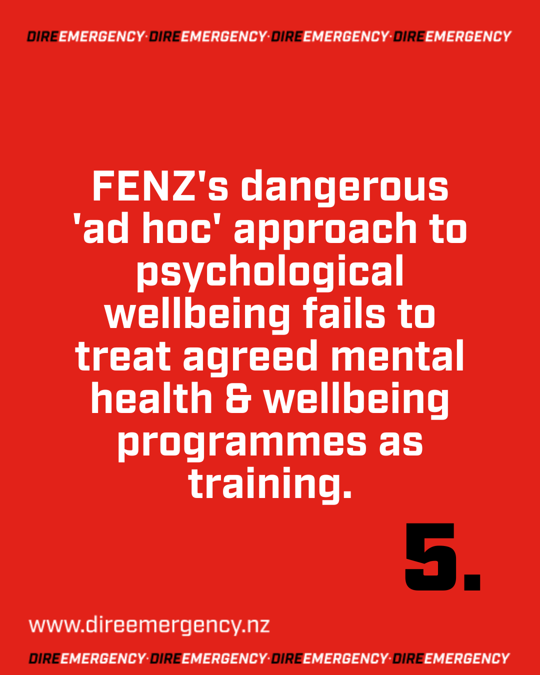 DIRE EMERGENCY - Fighting for your fire service - NZPFU